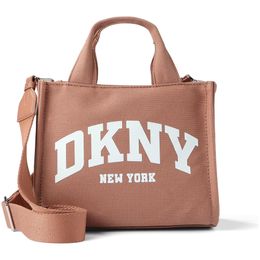 DKNY Umh&auml;ngetasche 'Hadlee' Damen Gr&ouml;&szlig;e One Size koralle / wei&szlig;