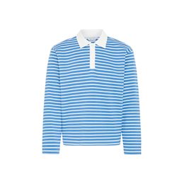 Casual Friday Sweatshirt 'CFPersson' Herren Gr&ouml;&szlig;e L marine / wei&szlig;