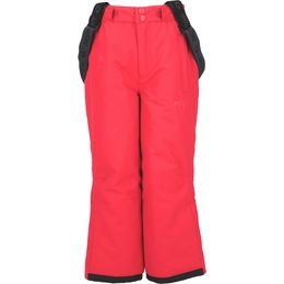 ZIGZAG Skihose 'Soho' Jungen Gr&ouml;&szlig;e 104 neonpink / schwarz