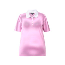 Ulla Popken Shirt Damen Gr&ouml;&szlig;e L/XL rosa / wei&szlig;