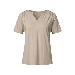 Street One T-Shirt Damen Gr&ouml;&szlig;e XL hellbeige