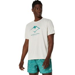 asics asics Laufshirt Herren Gr&ouml;&szlig;e M t&uuml;rkis / wei&szlig;