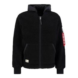 Alpha Industries &Uuml;bergangsjacke 'Teddy Nylon ZH' Herren Gr&ouml;&szlig;e XXXL schwarz