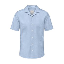 Only & Sons Only & Sons Hemd 'Cantley' Herren Gr&ouml;&szlig;e XXXL hellblau