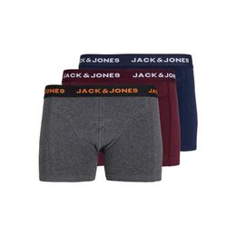 Jack & Jones Jack & Jones Boxershorts 'JACBlack Friday' Herren Gr&ouml;&szlig;e S navy / dunkelgrau / karminrot / wei&szlig;