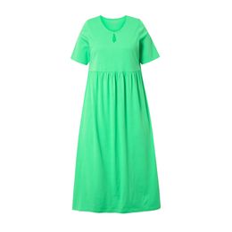 Ulla Popken Kleid Damen Gr&ouml;&szlig;e 50/52 limette Winterkleid