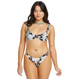 Billabong Bikinitop 'Shadow Tropic Kate' Damen Gr&ouml;&szlig;e 70 hellbraun / flieder / schwarz