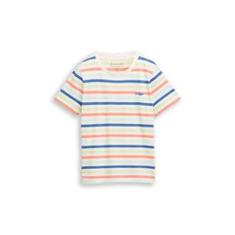 Tom Tailor T-Shirt Jungen Gr&ouml;&szlig;e 116 beige / blau / gelb