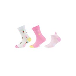 Fun Socks Socken M&auml;dchen Gr&ouml;&szlig;e 23/28 bunt