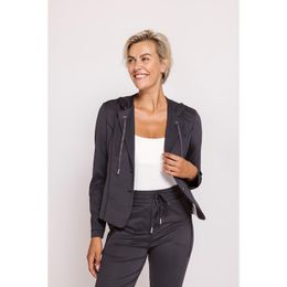 Zhrill Damen Kurzblazer &raquo;ZHDARCIA Blazer mit Kapuze&laquo; mit Reverskragen/Kordelzug und Kapuze L