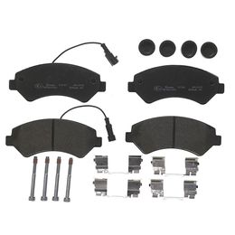 Brembo Bremsbelagsatz, Scheibenbremse P 23 161 vorne rechts links mit Zubeh&ouml;r f&uuml;r FIAT RAM 00K68289462AA 68294494AA 00K68230105AB