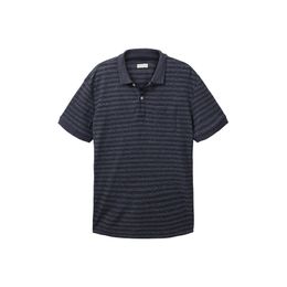 Tom Tailor Poloshirt Herren Gr&ouml;&szlig;e XXL nachtblau / graumeliert