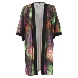 Yoek Kimono Damen Gr&ouml;&szlig;e S/M mischfarben / schwarz