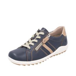Remonte Schn&uuml;rschuh ' R1432 ' Damen Gr&ouml;&szlig;e 37 beige / nachtblau