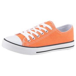 Aniston Sneaker 'Aniston' Damen Gr&ouml;&szlig;e 38 orange / wei&szlig;