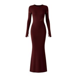 Woman Vision Kleid Damen Gr&ouml;&szlig;e 38 rostbraun Winterkleid