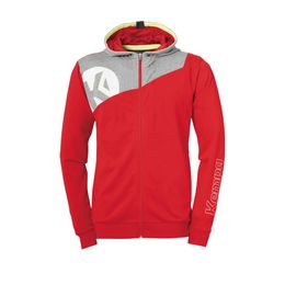 Kempa Sportsweatjacke Jungen Gr&ouml;&szlig;e 140 gelb / graumeliert / rot / schwarz / wei&szlig;