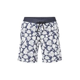 Ulla Popken Shorts Damen Gr&ouml;&szlig;e 50/52 dunkelblau / wei&szlig;