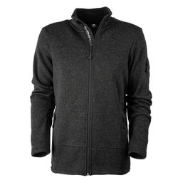 Forsberg Fleecejacke 'Strickfleece Jacke' Herren Gr&ouml;&szlig;e M schwarz