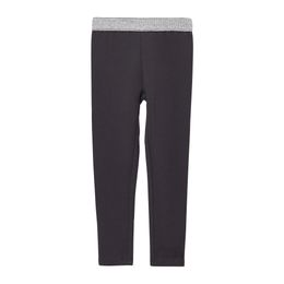 s.Oliver Leggings M&auml;dchen Gr&ouml;&szlig;e 122 anthrazit / silber