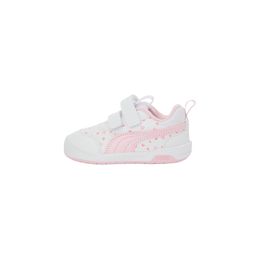 Puma Sneaker 'Multiflex 2 Hearty' M&auml;dchen Gr&ouml;&szlig;e 20 rosa / hellpink / wei&szlig;