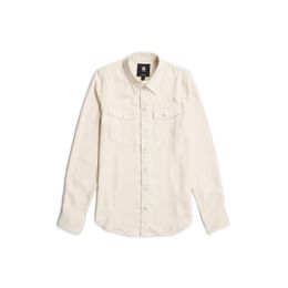 G-Star Raw G-star Bluse 'Slim Western' Damen Gr&ouml;&szlig;e XXXS beige