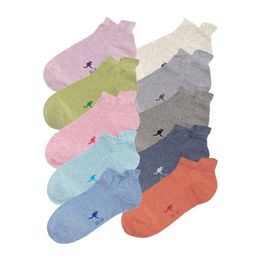 Kangaroos F&uuml;&szlig;linge Damen Gr&ouml;&szlig;e 35/38 hellblau / grau / oliv / mauve / hummer / pinkmeliert