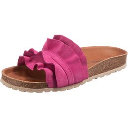 VERBENAS Pantolette 'Rocio' Damen Gr&ouml;&szlig;e 37 magenta