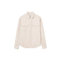 Wood Wood Button Up Shirt 'WWAxl' male Beige size XS