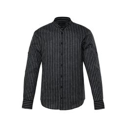 JP1880 Hemd Herren Gr&ouml;&szlig;e XXL schwarz / wei&szlig;