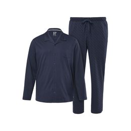 JP1880 Pyjama Herren Gr&ouml;&szlig;e 5XL navy