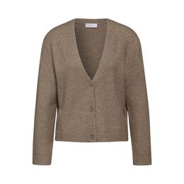 Street One Studio Strickjacke Damen Gr&ouml;&szlig;e M braunmeliert