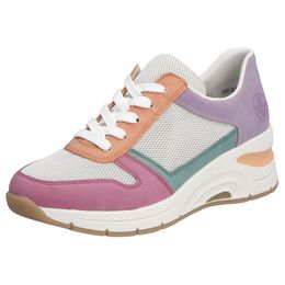 Rieker Sneaker Damen Gr&ouml;&szlig;e 36 gelb / gr&uuml;n / lila / pink