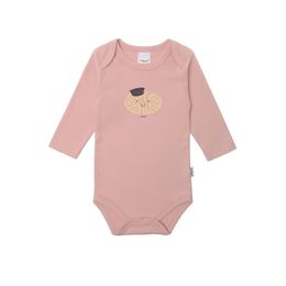 Liliput Langarmbody 'Franzbr&ouml;tchen' Jungen Gr&ouml;&szlig;e 74/80 rosa