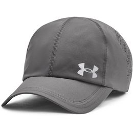 Under Armour Sportcap 'Launch Adjustable' Herren Gr&ouml;&szlig;e one size grau / wei&szlig;