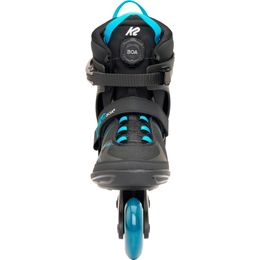 K2 Fitness Skates 'F.I.T. 80' Herren Gr&ouml;&szlig;e 43.5 cyanblau / schwarz