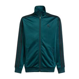 adidas originals Sweatjacke 'Adicolor Firebird' Jungen Gr&ouml;&szlig;e 164 dunkelgr&uuml;n / schwarz