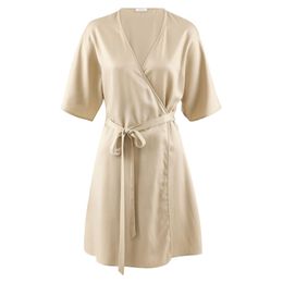 Tamaris Kleid Damen Gr&ouml;&szlig;e 36 beige Winterkleid