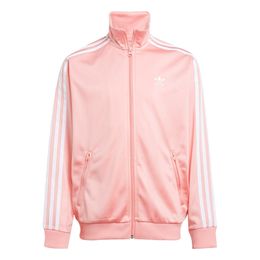 adidas originals Sweatjacke 'Adicolor Firebird' Jungen Gr&ouml;&szlig;e 146 hellpink / wei&szlig;