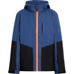 McKINLEY Jacke 'Donato' M&auml;dchen Gr&ouml;&szlig;e 140 dunkelblau / orange / schwarz