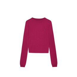 Fabienne Chapot Pullover Damen Gr&ouml;&szlig;e L gold / dunkelpink