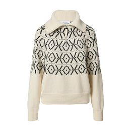 comma, Comma Casual Identity Pullover Damen Gr&ouml;&szlig;e XS creme / schwarz