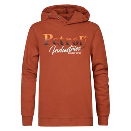 PETROL INDUSTRIES Sweatshirt 'PortLions' Jungen Gr&ouml;&szlig;e 140 rostbraun / orange / schwarz / wei&szlig;