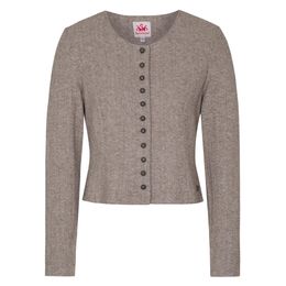 Spieth & Wensky Spieth & Wensky Strickjacke 'Dietzing' Damen Gr&ouml;&szlig;e 32 taupe