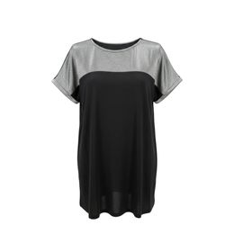 Shape Of You T-Shirt Damen Gr&ouml;&szlig;e XXL grau / schwarz