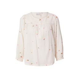 Fabienne Chapot Bluse Damen Gr&ouml;&szlig;e XS creme / gr&uuml;n / orange / pink