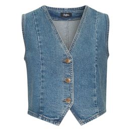 Buffalo Weste Damen Gr&ouml;&szlig;e L blue denim