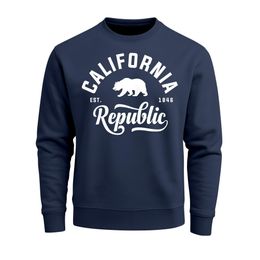 Neverless Sweatshirt 'California' Herren Gr&ouml;&szlig;e XS navy
