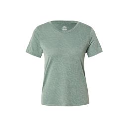 Under Armour Sportshirt 'Launch Camo' Damen Gr&ouml;&szlig;e M gr&uuml;n