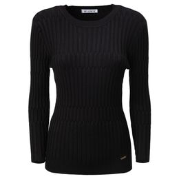 Influencer Pullover Damen Gr&ouml;&szlig;e M schwarz